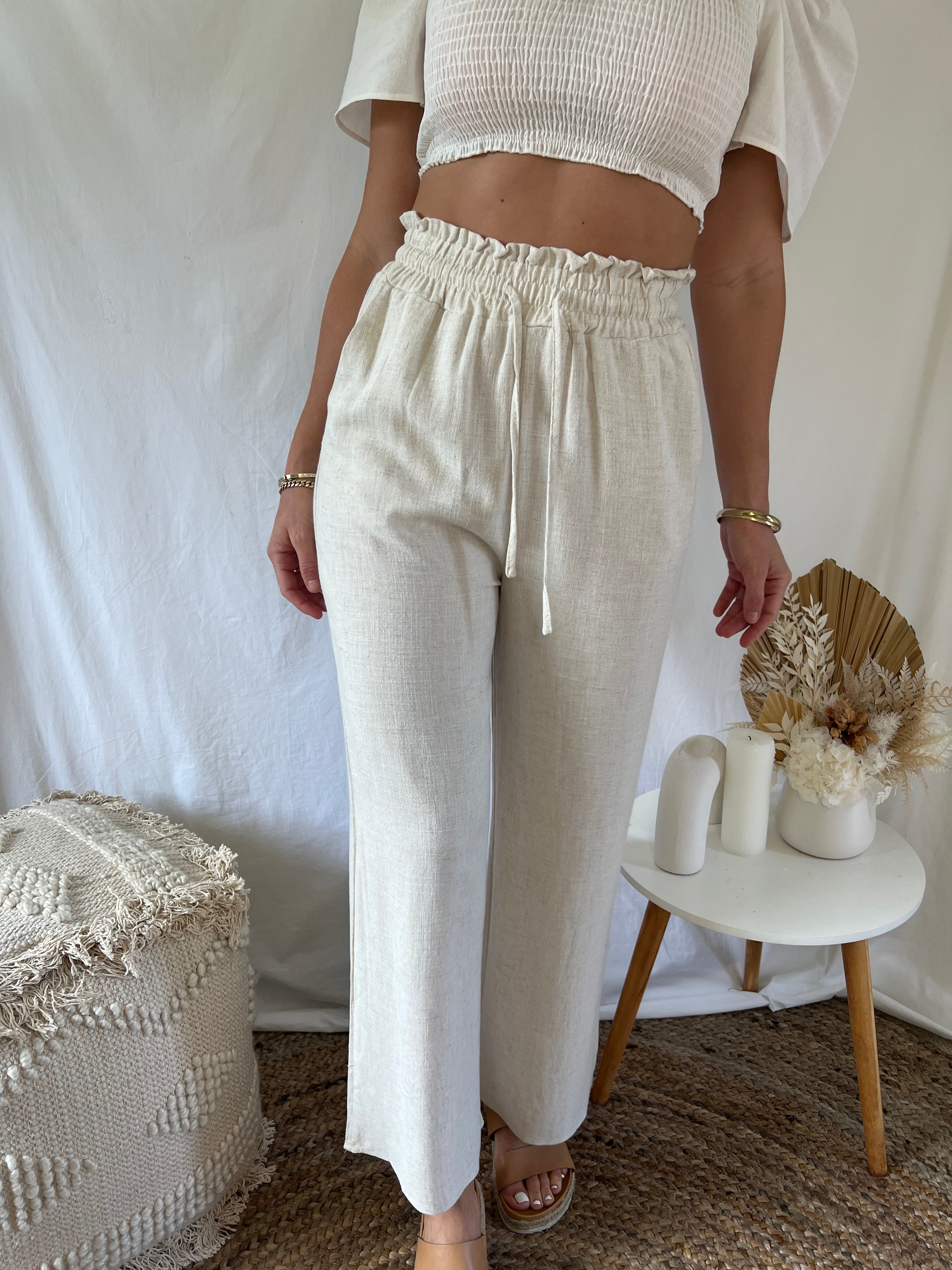 Marley Linen Pants – sarciaandsisters